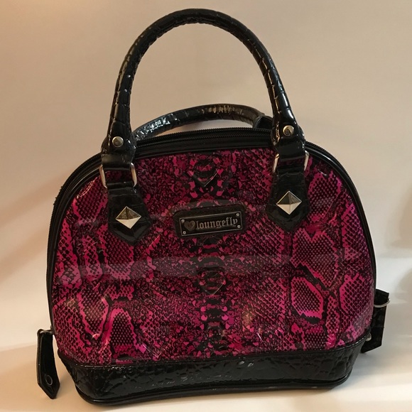 Loungefly | Bags | Loungefly Small Bag Faux Snake Skin | Poshmark